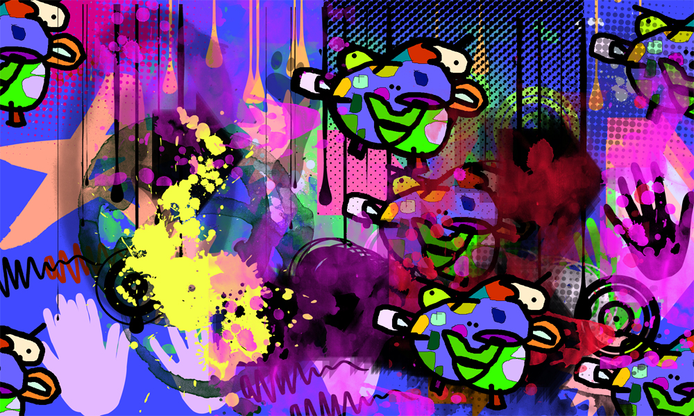 Shelly First School - Digital Urban Mural - Digital Illustration ...