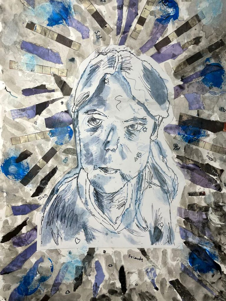 Making Layered Portraits - King’s School and Nursery, Devon - EMELBI